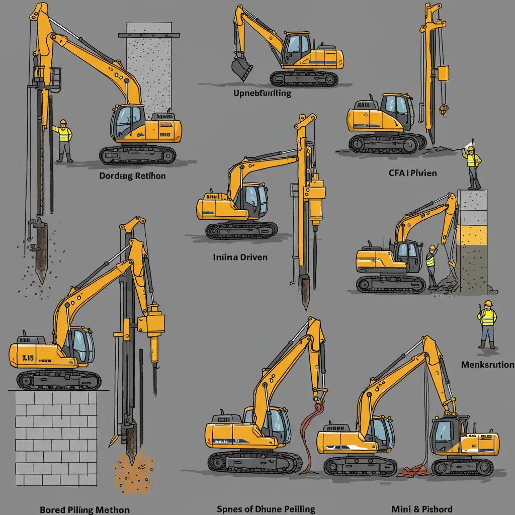 Building Mastery: Piling and Deep Foundations Explained | B & R Steel Ltd